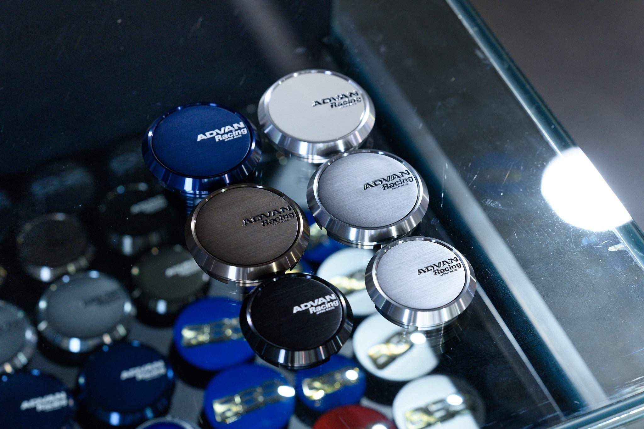 Advan Racing Centre Caps at MK MOTORSPORTS | Centre caps from $70AUD each