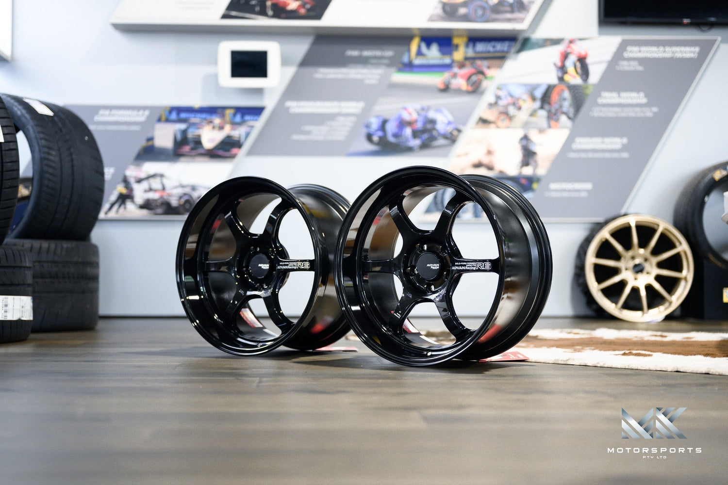 Advan Racing R6 18" 5x100 at MK MOTORSPORTS | Wheel sets from $4245AUD