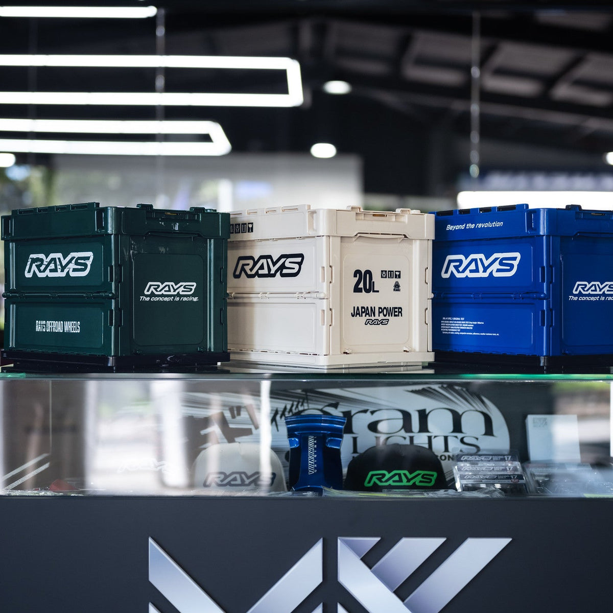 RAYS Official Container Box at MK MOTORSPORTS | from 109.00