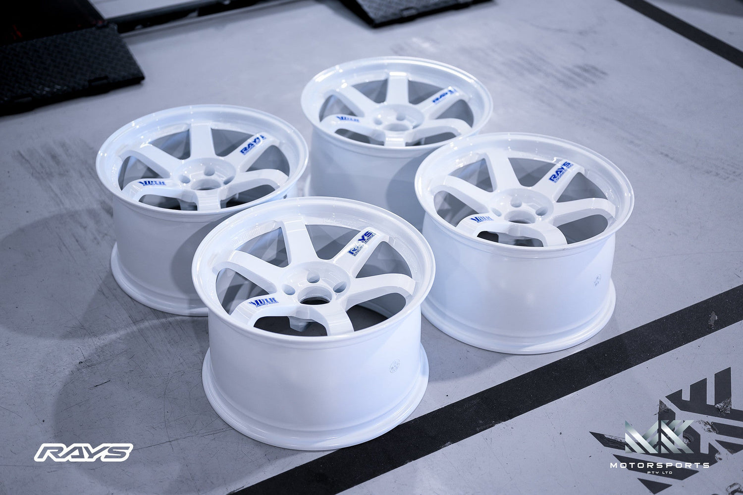 Volk Racing TE37SL 18 for R34 GT-R at MK MOTORSPORTS